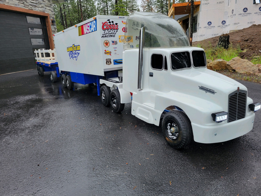 #356 - Mini NASCAR Semi Go Cart | MAG Auctions - Best Collector Car Auction