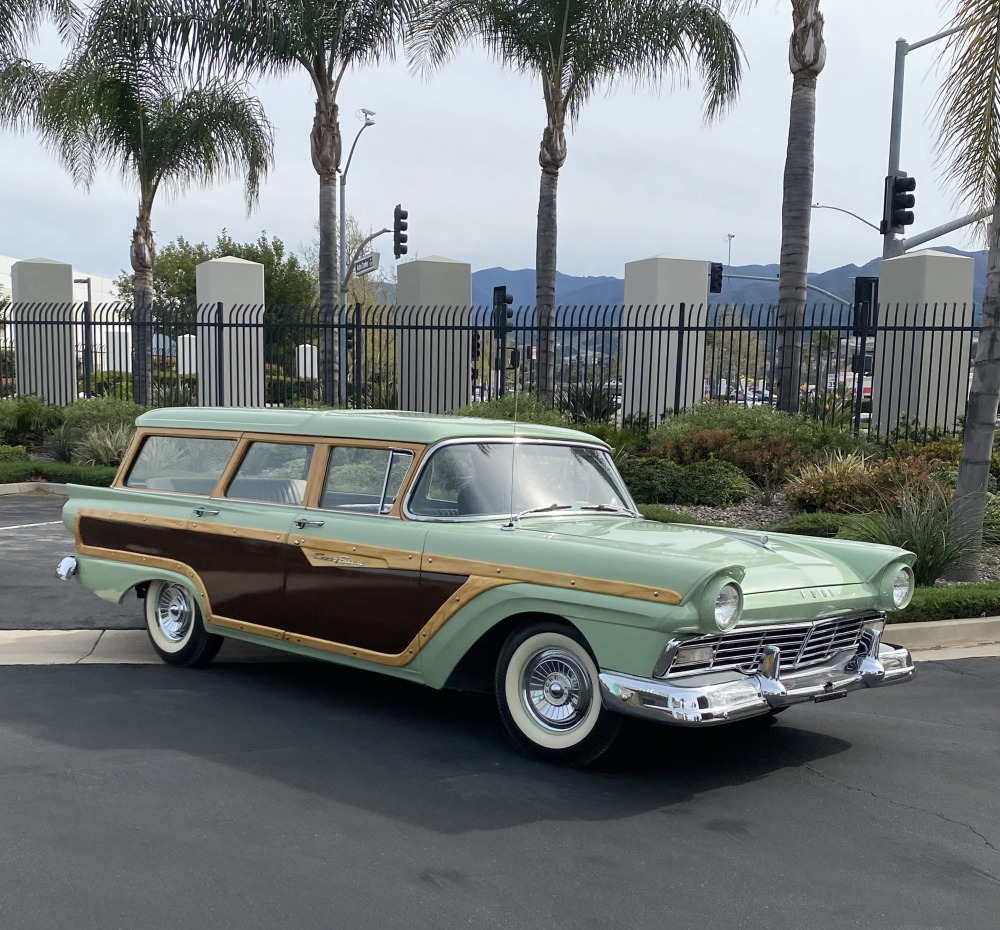 #S315 - 1957 Ford Country Squire 9 Passenger Wagon- HAN Charity Car ...